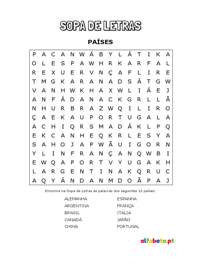 Abc 20 Sopa de Letras | PDF