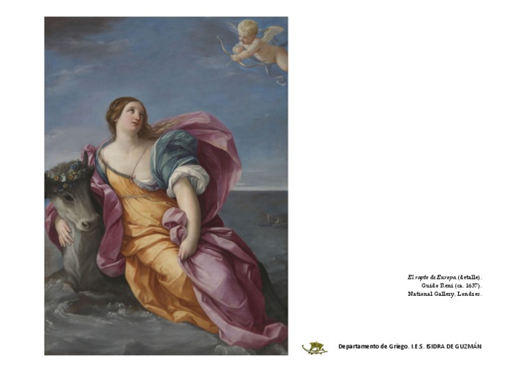 El Rapto de Europa. G. Reni | PDF | Arte