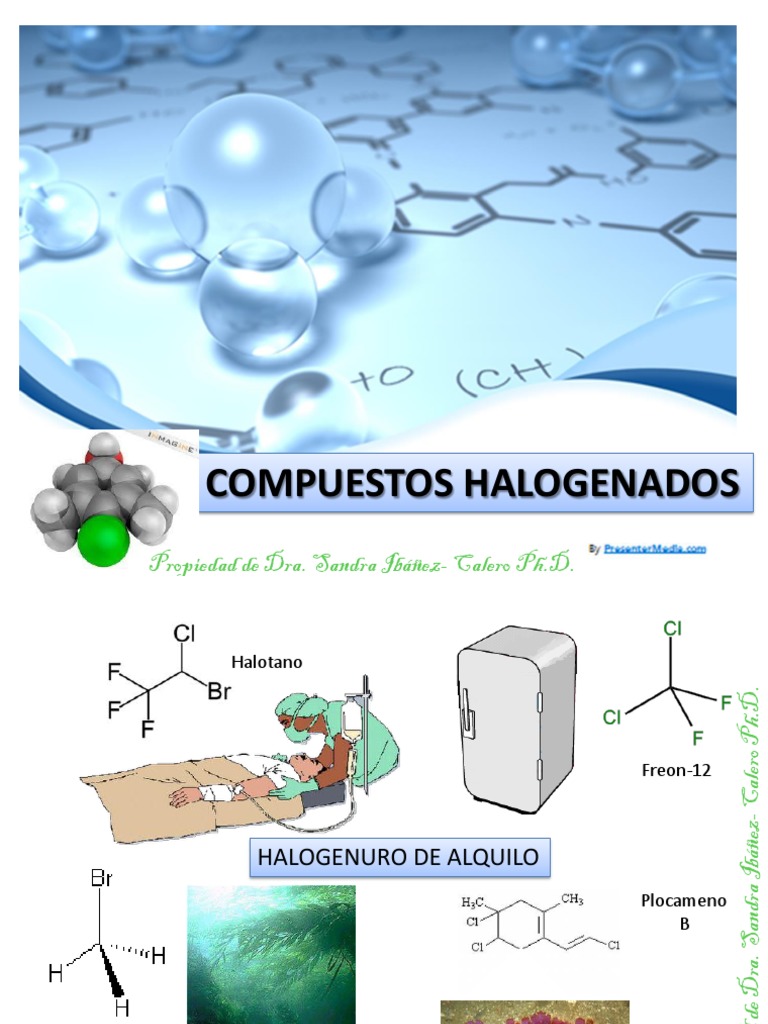 Capitulo III-Compuestos Halogenados | PDF | Alqueno | Sustancias químicas