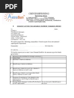Outward Remittance Request Letter Sample | PDF | Banks | Financial Services