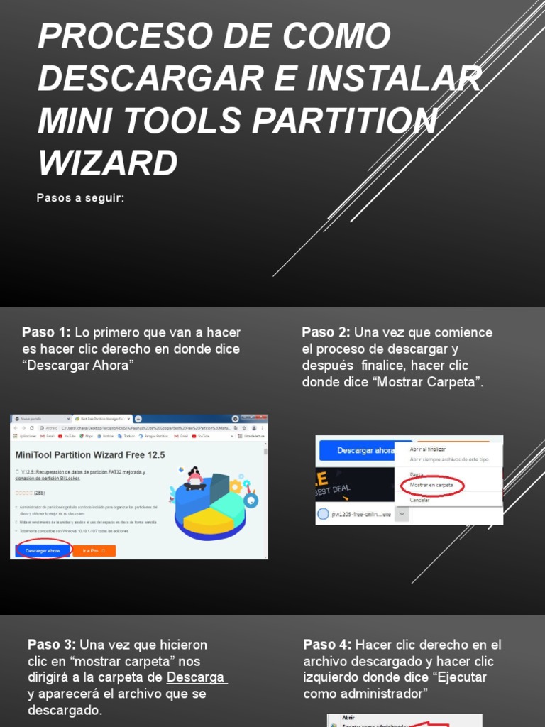 Como Descargar e Instalar Minitools Partition | PDF Como Descargar e Instalar Minitools Partition | PDF