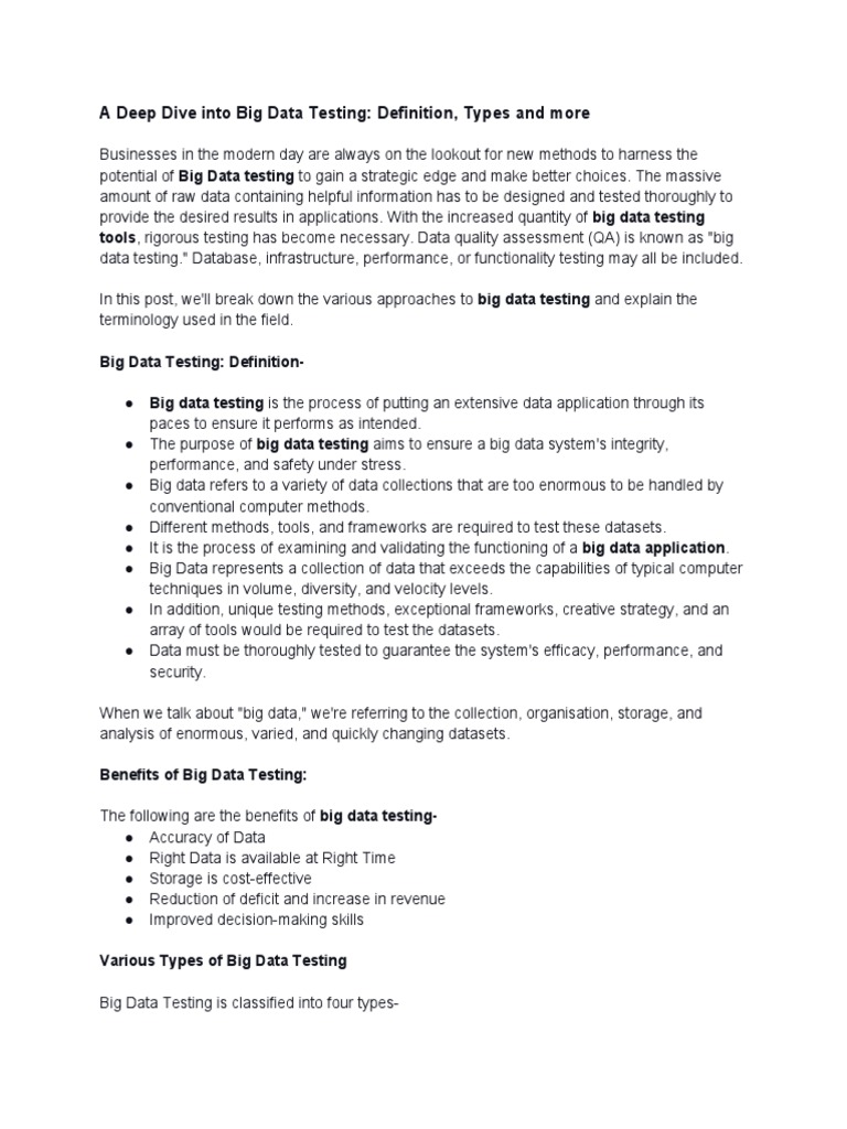 Big Data Tools | PDF | Big Data | Apache Hadoop