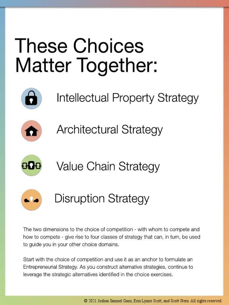 Entrepreneurial Strategy Compass | PDF
