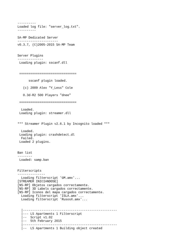 Server Log Pdf System Software Information Science