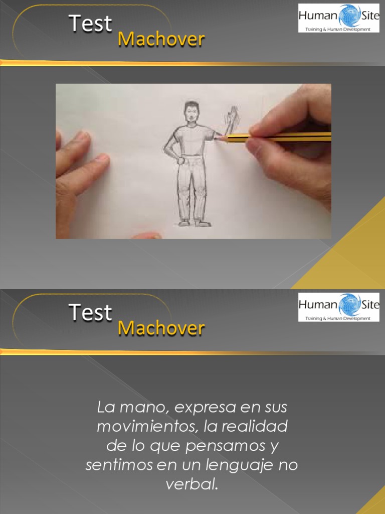 1 Test Figura Humana Machover Introduccion | PDF | Dibujo | Los símbolos