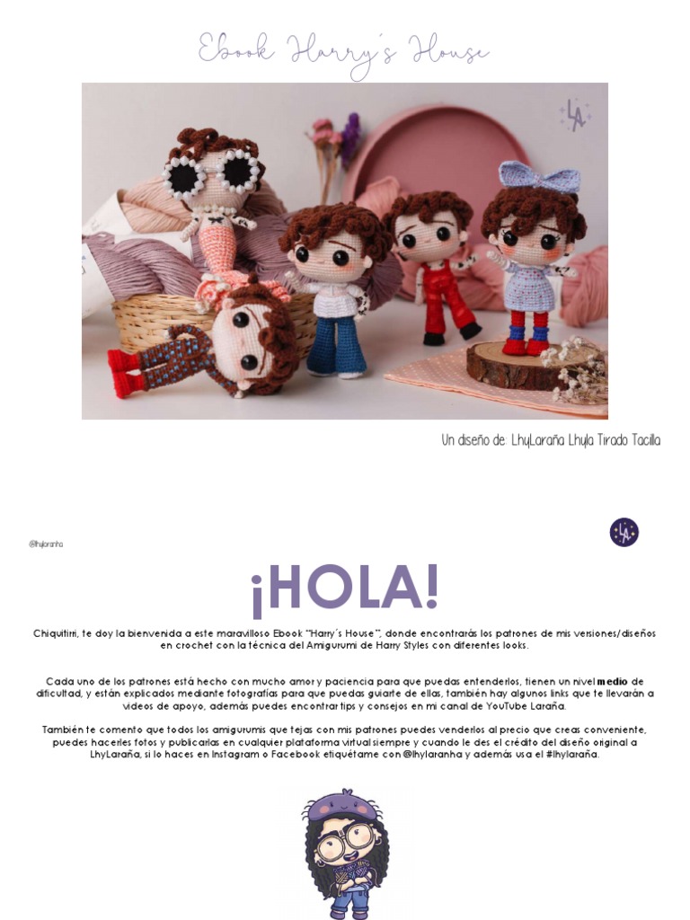 ?ebook Harry's House | PDF | Amigurumi | Tejer