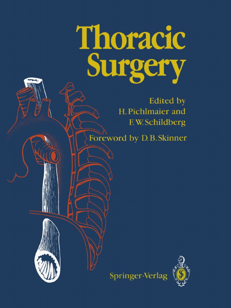 Thoracic Surgery 1989 | PDF | Lung | Esophagus