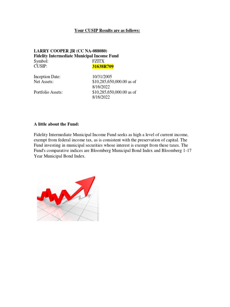 Cooper CUSIP Results CC | PDF