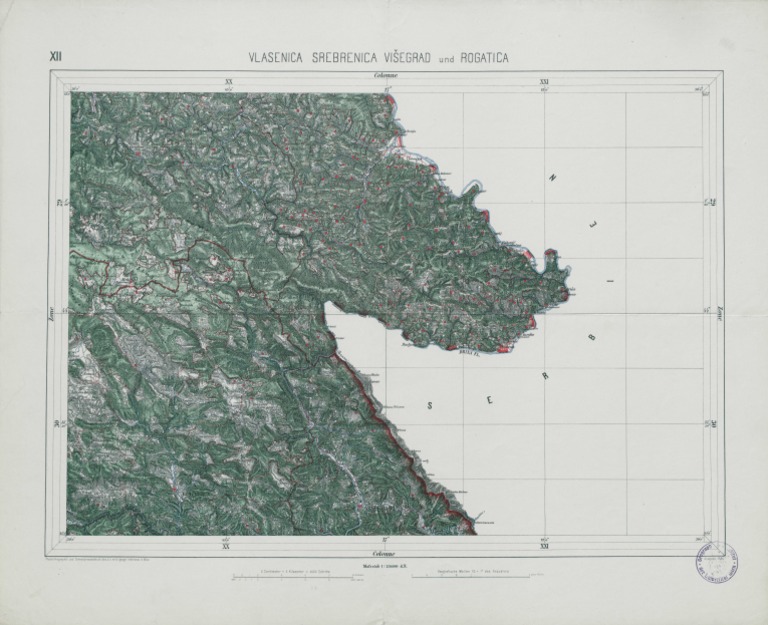 Karta Vlasenica Visegrad Rogatica | PDF