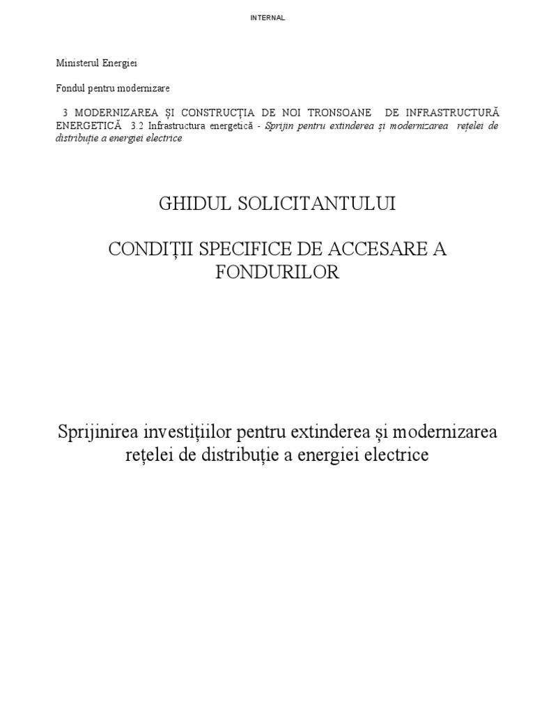 Ghidul Solicitantului | PDF