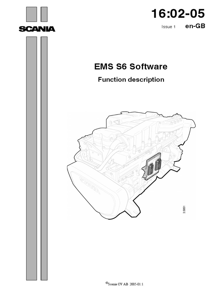 1602-05 EMS S6 Software Function Description | PDF | Throttle ... 1602-05 EMS S6 Software Function Description | PDF | Throttle ...