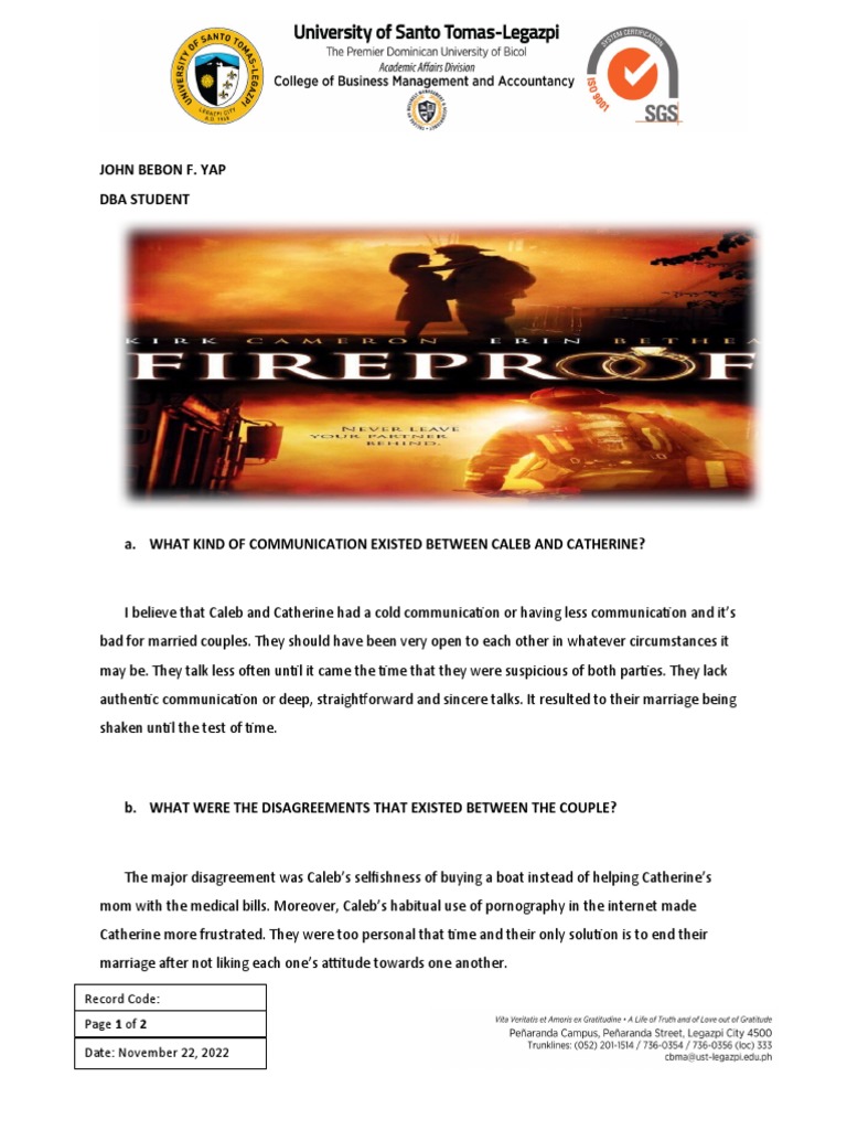 FireProof ANALYSIS | PDF