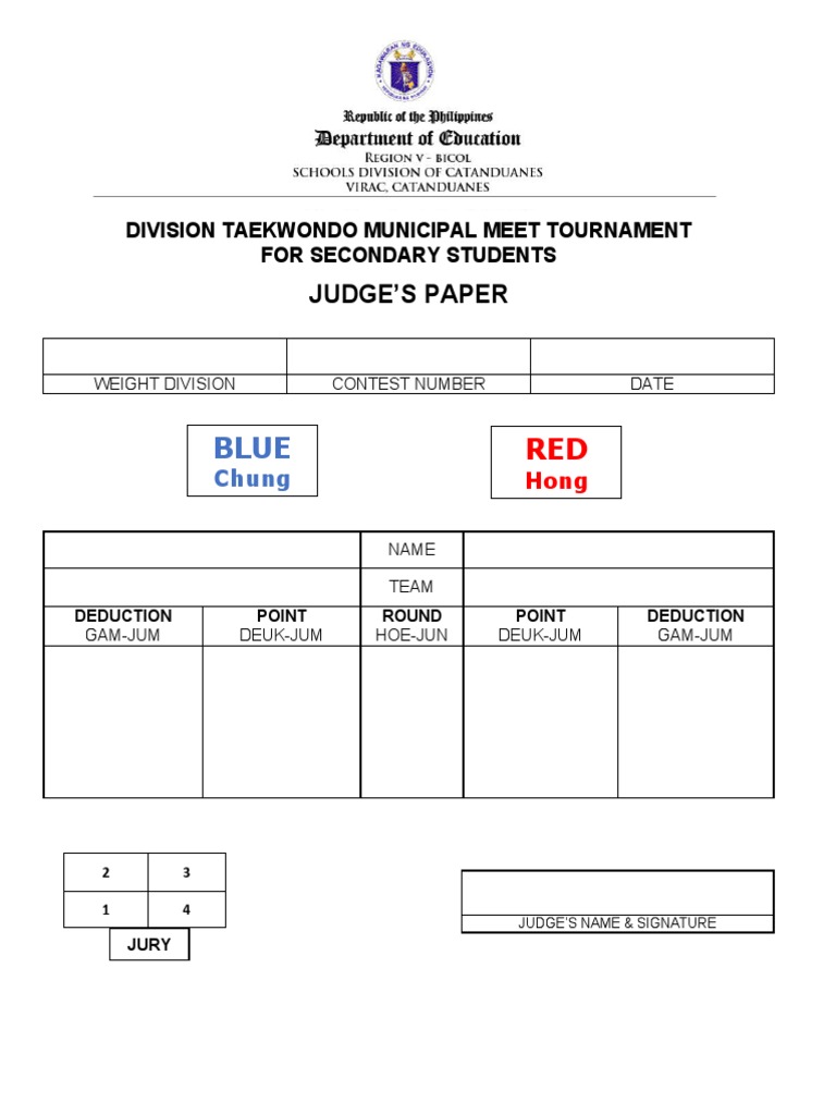 Judges Paper | PDF