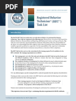 RBT Competency Assessment Study Guide | PDF | Reinforcement | Behavior