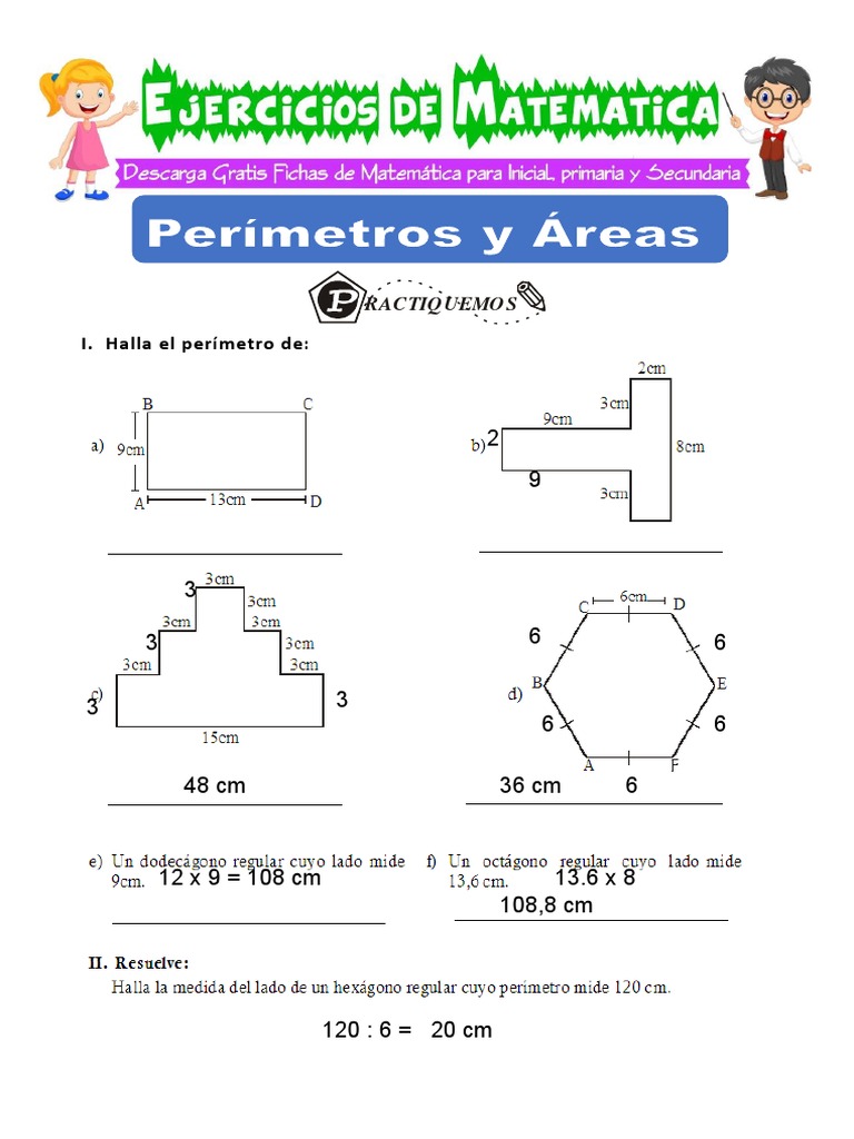 Perímetro del Trapecio Isósceles | PDF