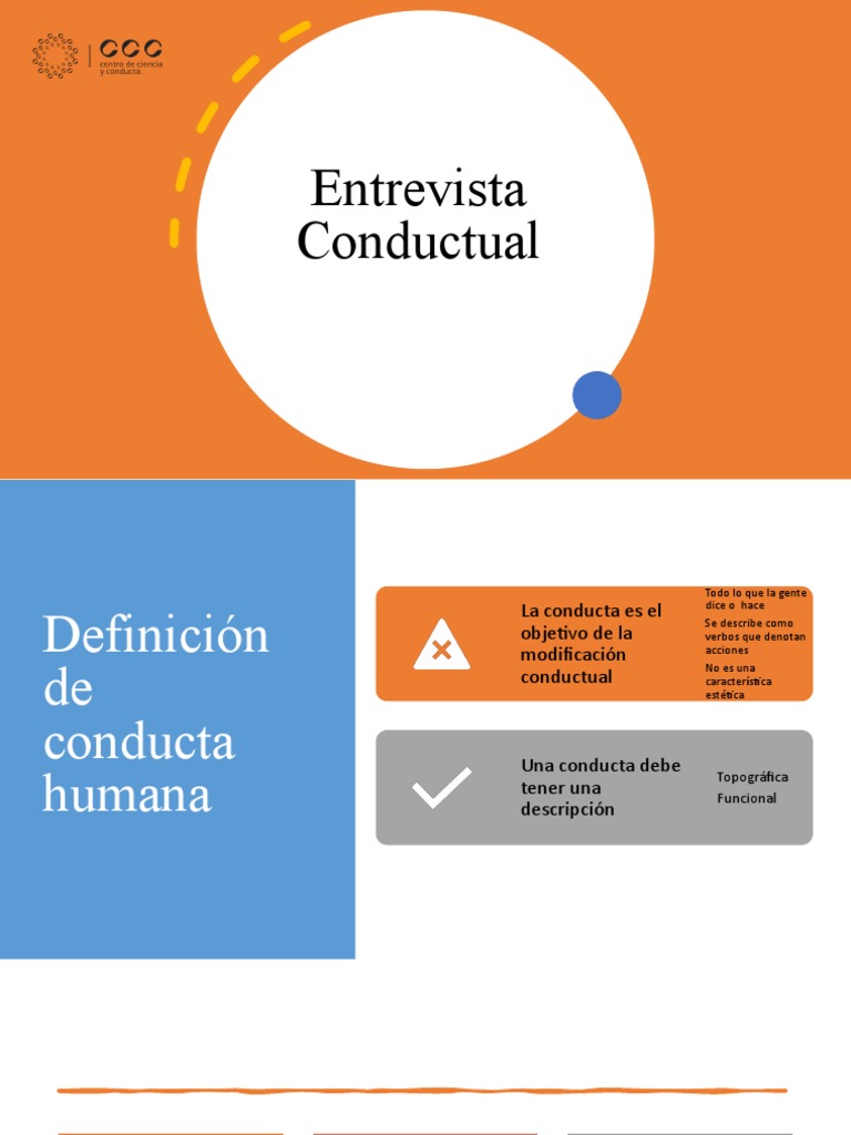 Entrevista Conductual: Definición y Proceso | PDF | Comportamiento ...