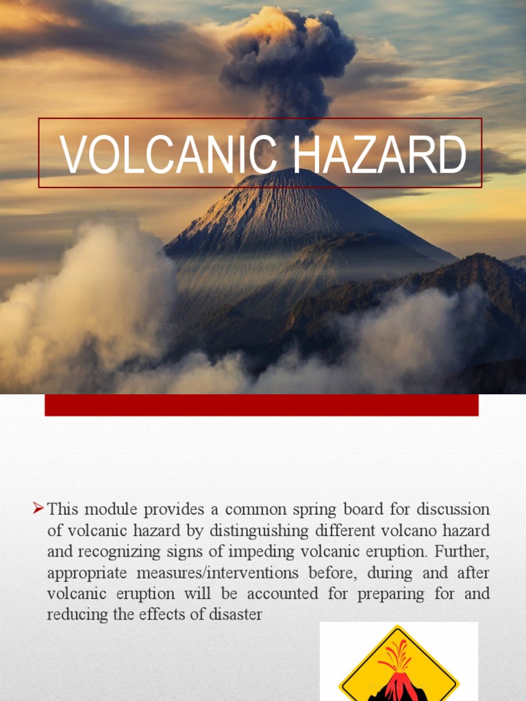 Volcanic Hazard | PDF | Lava | Volcano