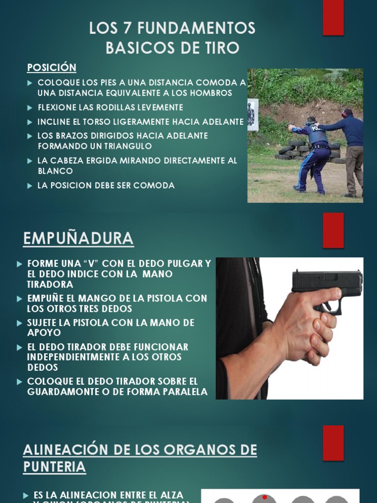 Los 7 Fundamentos Basicos de Tiro | PDF | Mano