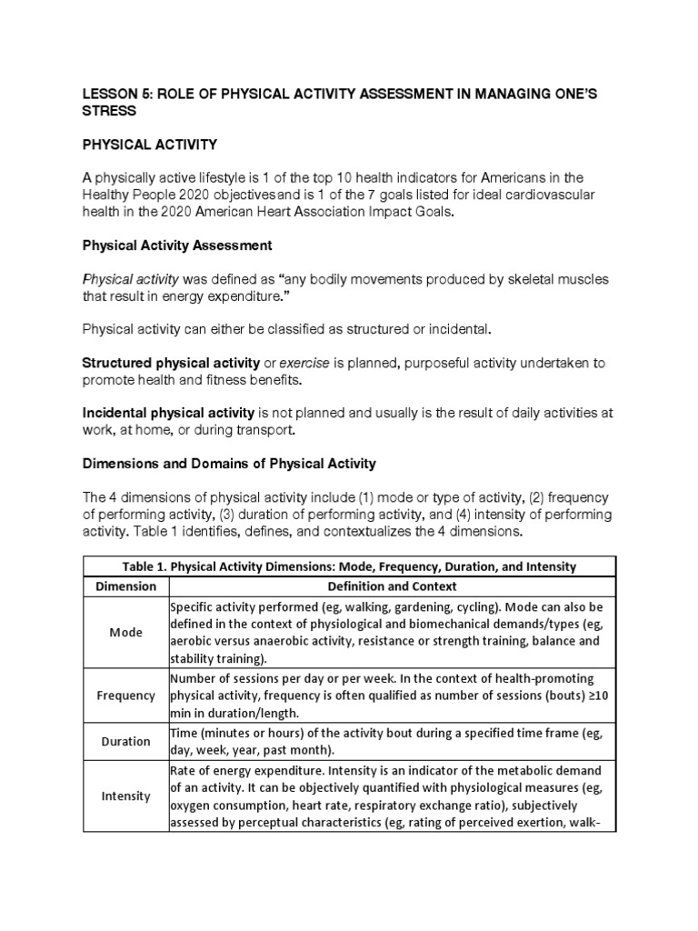 Pe1 - Lessons 5 - 7 | PDF | Strength Training | Physical Fitness