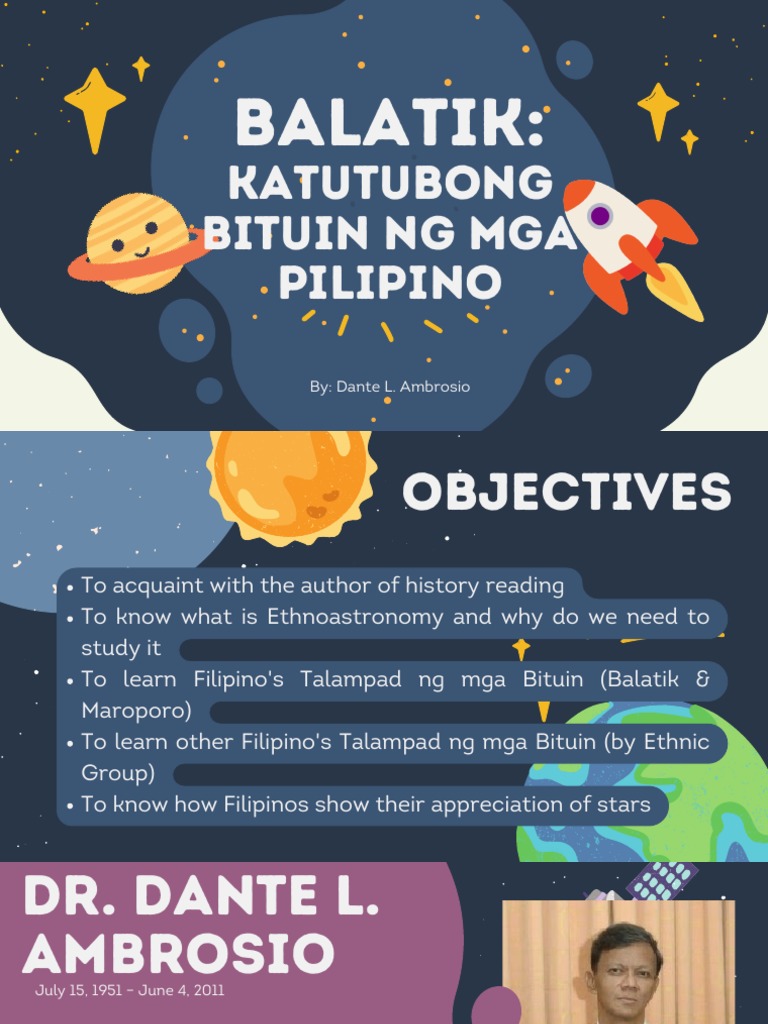 Filipino Stars: Balatik, the Indigenous Constellation of the Filipino ...