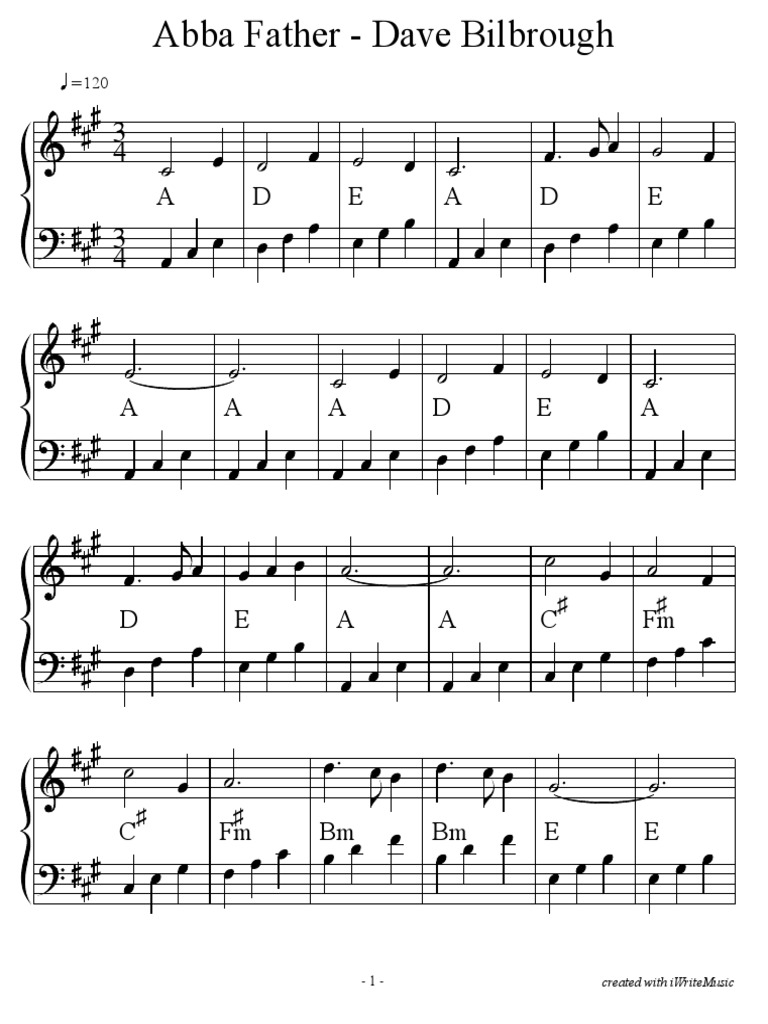 Worship Chord Sheet for Musicians | PDF