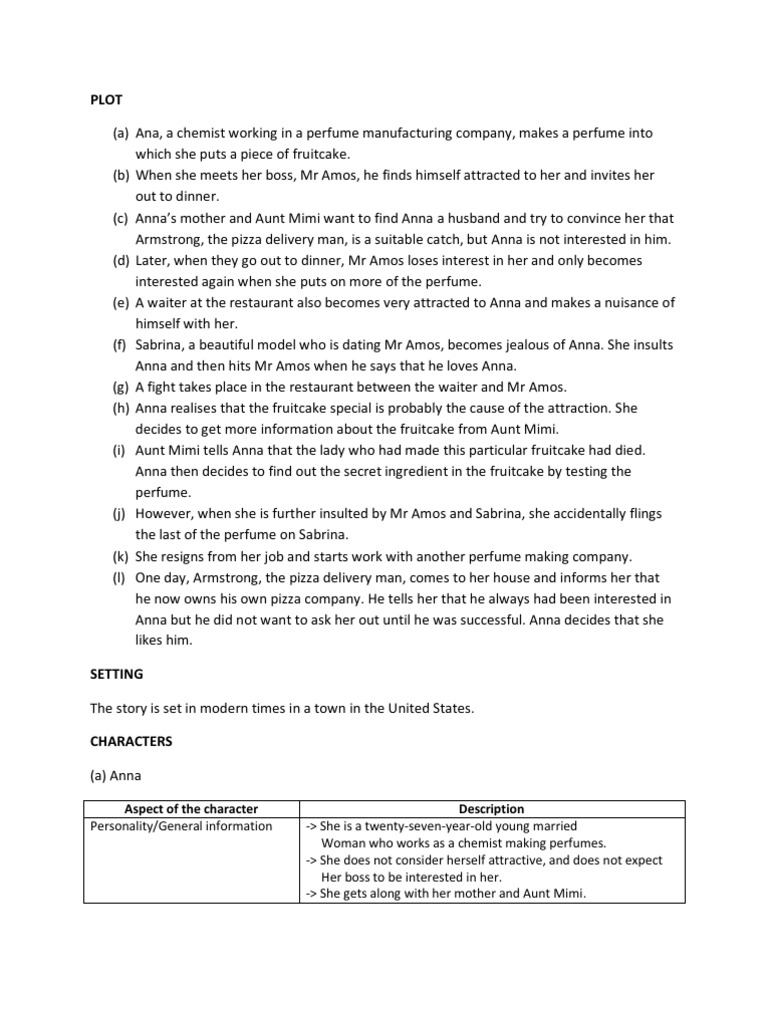 Plot-The Fruitcake Special | PDF