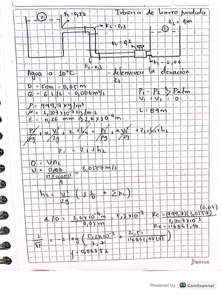 Ejercicio Flujos Incomprensibles | PDF