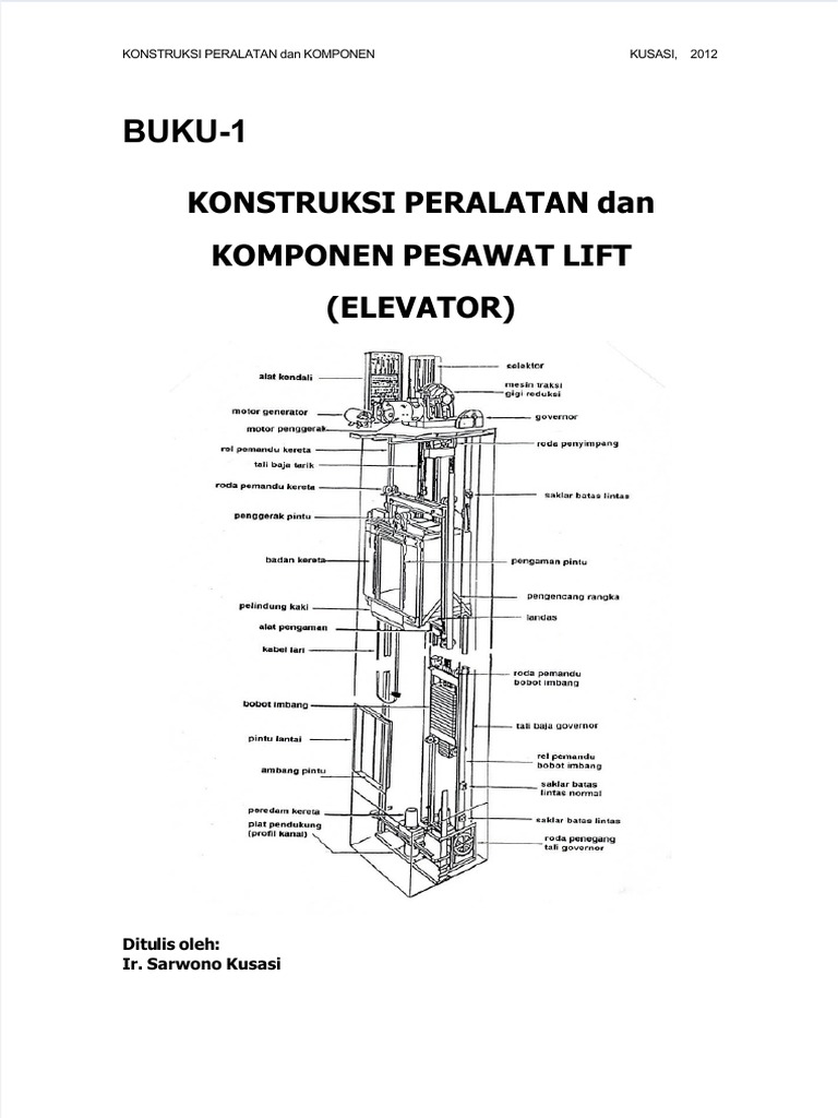 01 Jilid 1 Buku 1 Konstruksi Peralatan Dan Komponen Pesawat Lift ...