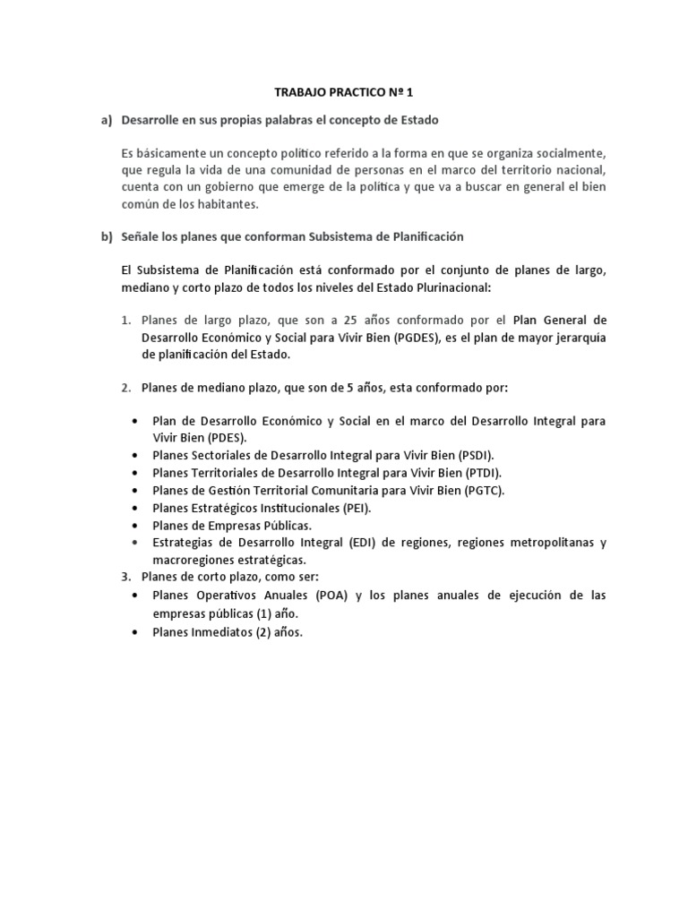 Trabajo Practico #1 | PDF