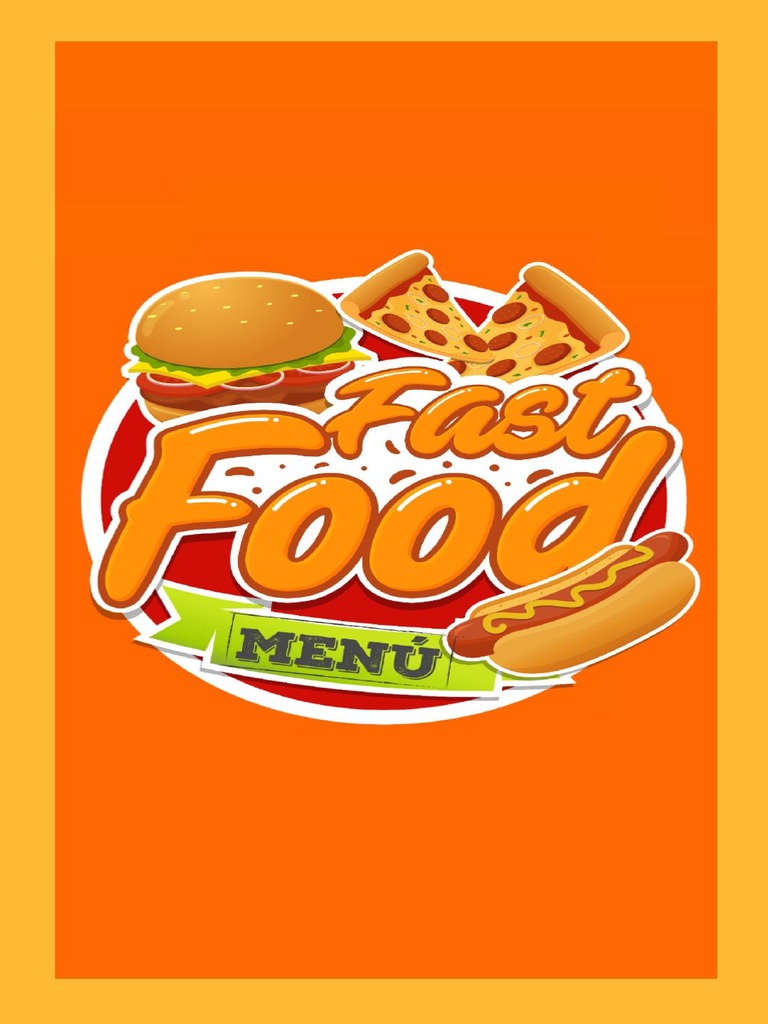 Menú comida rápida | PDF