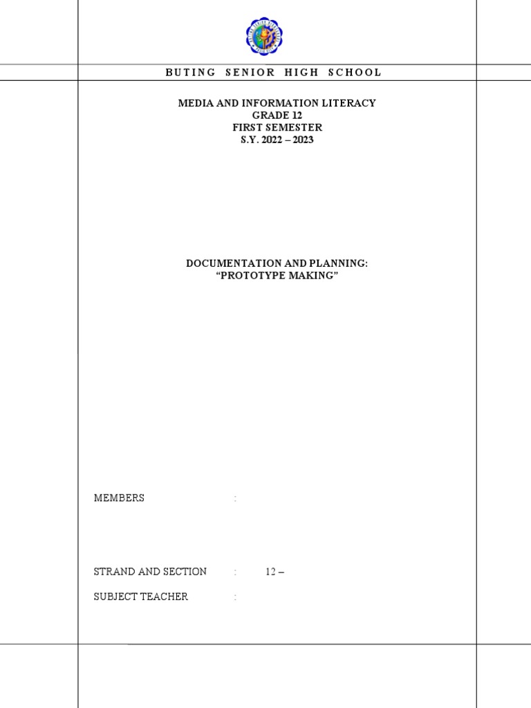 Pt4 Prototype Model in Mil | PDF | Prototype | Brainstorming