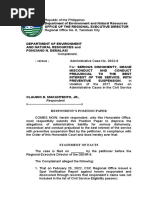Position Paper For DENR | PDF | Search And Seizure | Search Warrant