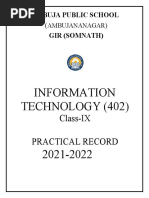 10th Practical File 2024-25 | PDF | Spreadsheet | Databases