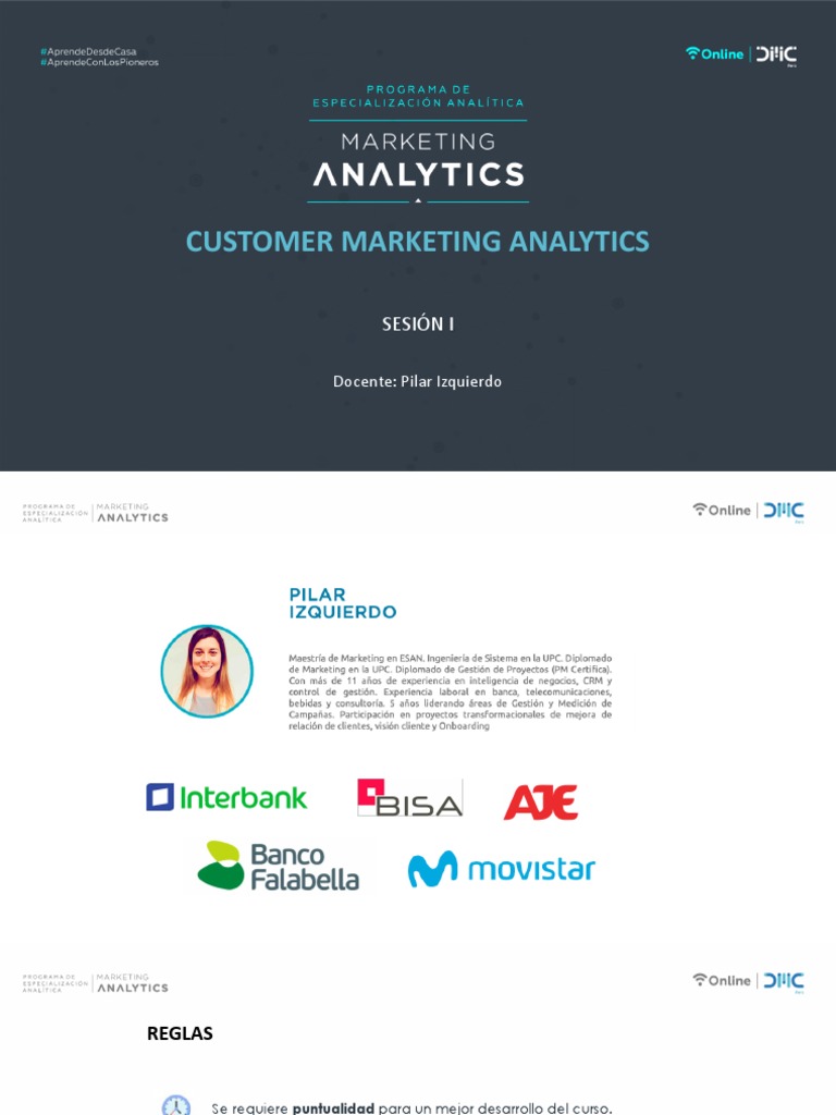 Sesion 01 Introduccion MKT Analytics | PDF | Marketing | Big Data
