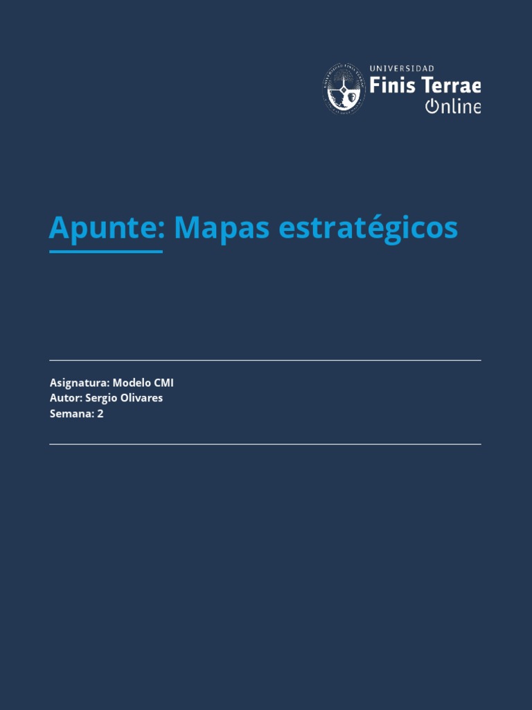 Apunte 2 - Mapas Estratégicos | PDF | Business | Economias