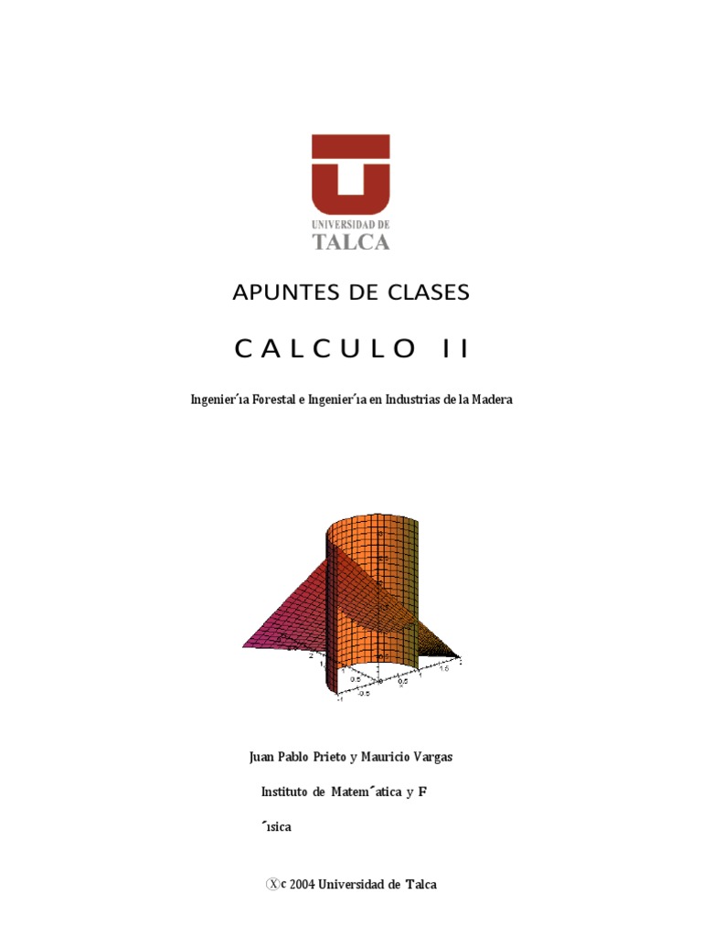 Calculo II | PDF | Integral | Ecuaciones