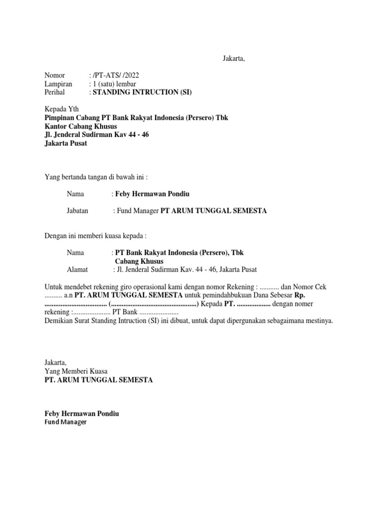 Format SI BRI 2 | PDF