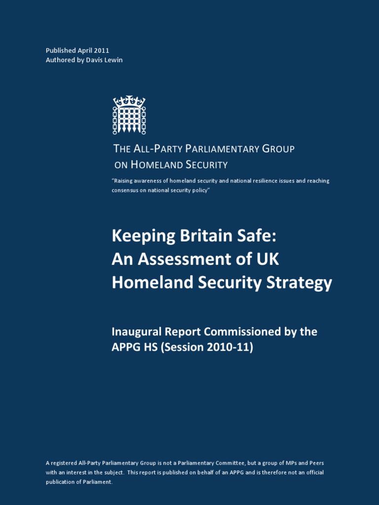 APPG HS Inaugural Report | PDF | Public Sphere | Government