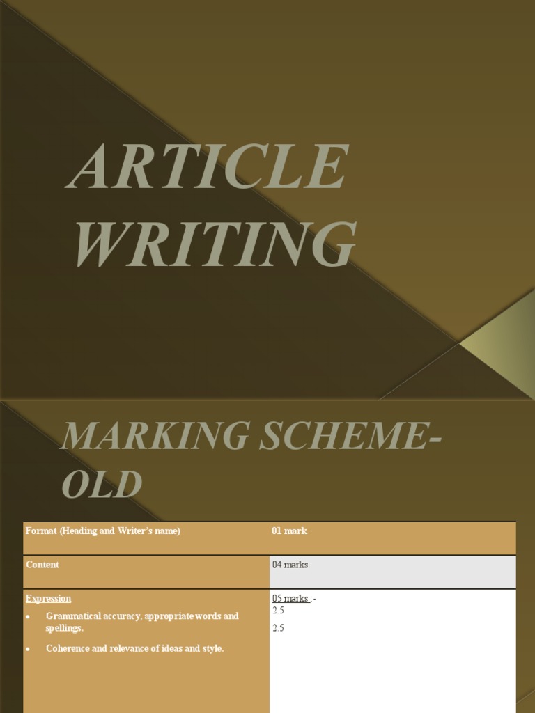 Article Writing | PDF | Paragraph | Causality