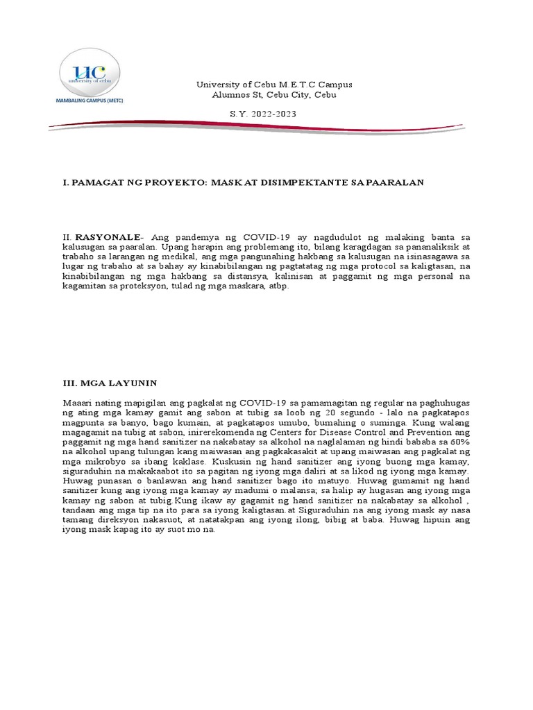 Project Proposal | PDF