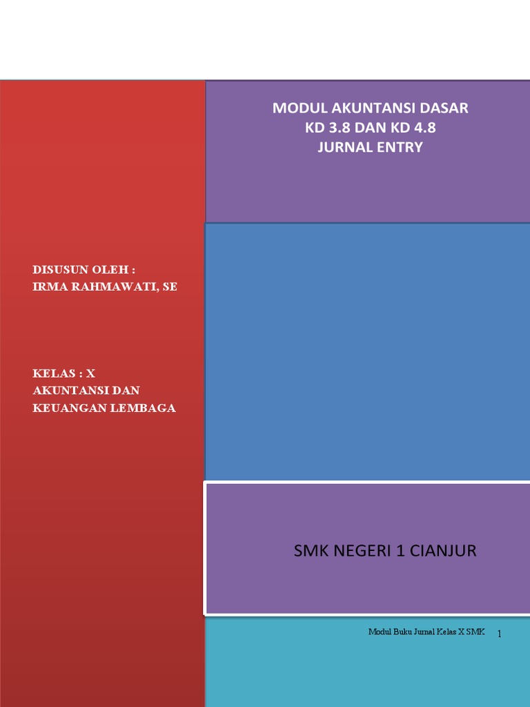 Modul Rencana Aksi 4 Irma Rahmawati KD JurnalEntry | PDF