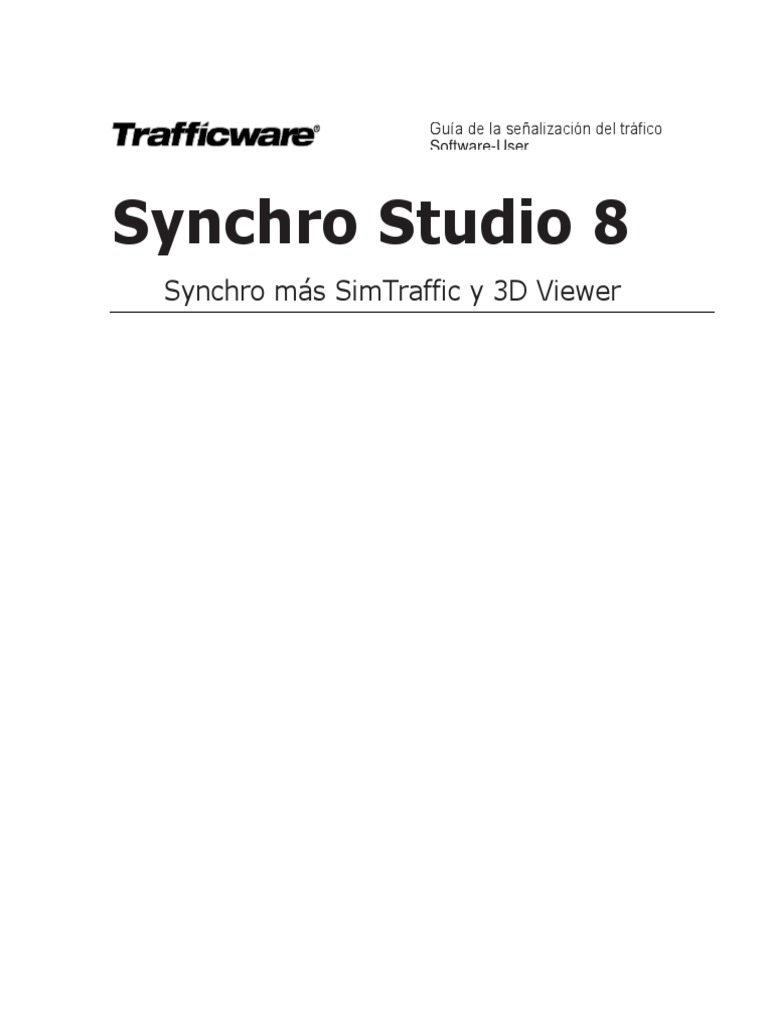 Translate Synchro+Studio+8+User+Guide | PDF