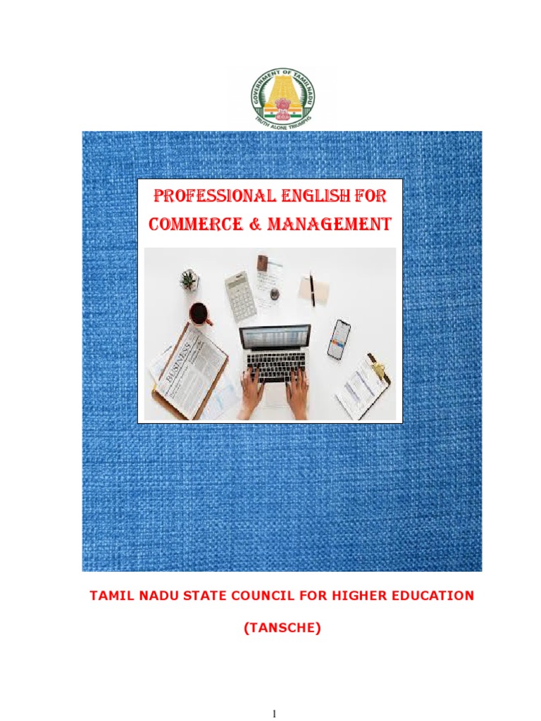 Professional English For Commerce and Management | PDF | Brand ...