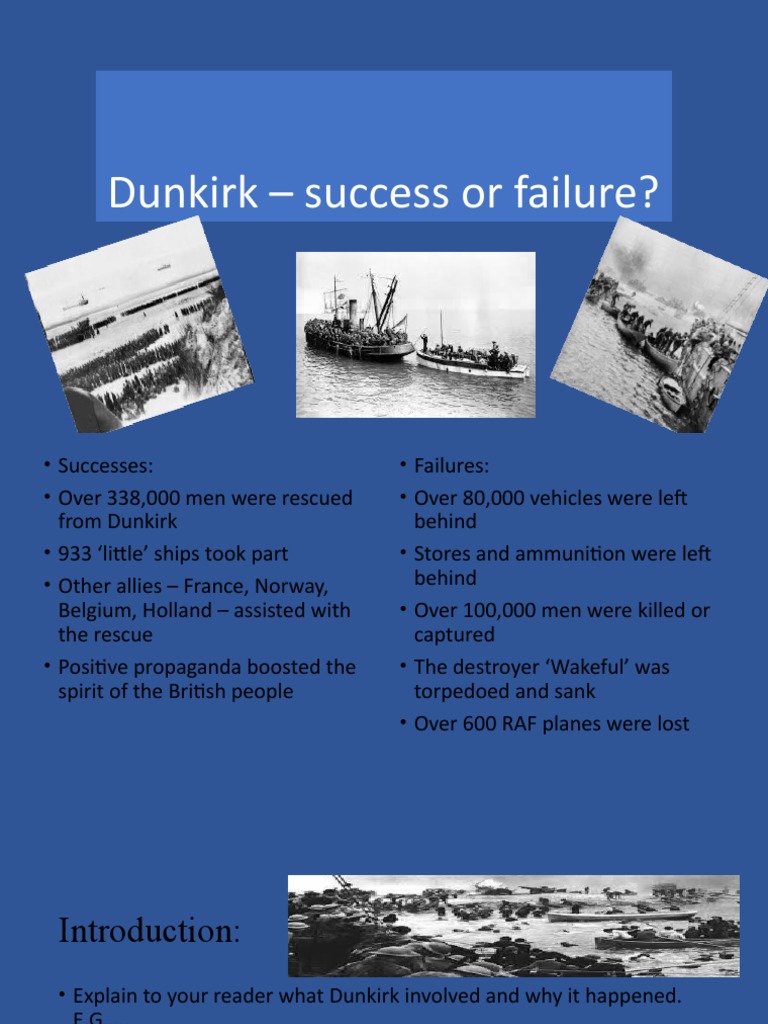 Dunkirk: Successes and Failures | PDF | Allies Of World War II ...