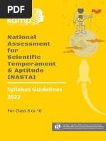 Kamp Nasta Circular 25 26 | PDF | Multiple Choice | Science