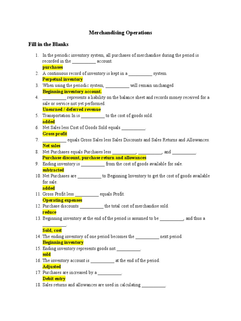 Merchandising Operations 314 326 | PDF | Inventory Valuation | Debits ...