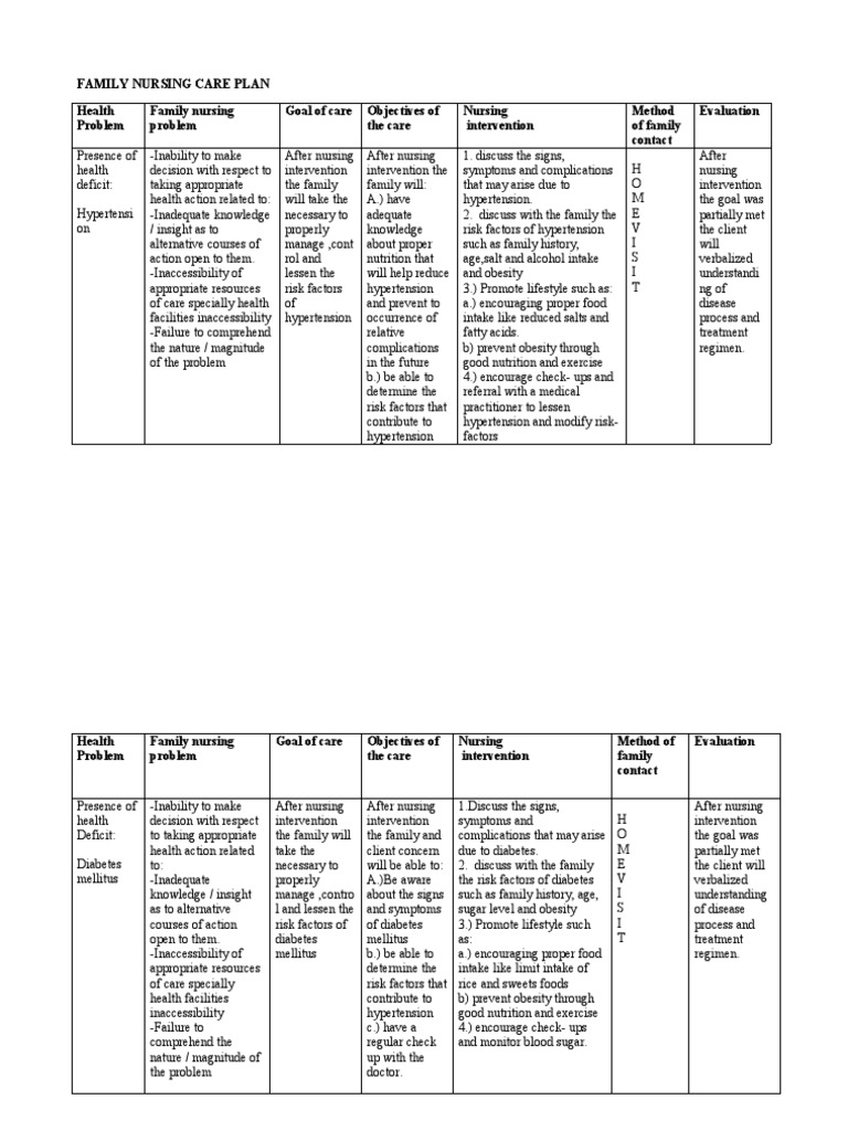 Family Health Management Guide | PDF | Diabetes | Nursing