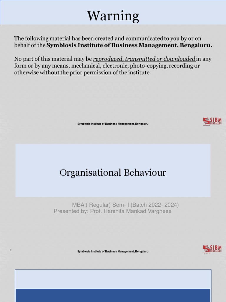 Lecture 21 - Behavioural Theory of Leadership | PDF | Leadership | Behavior