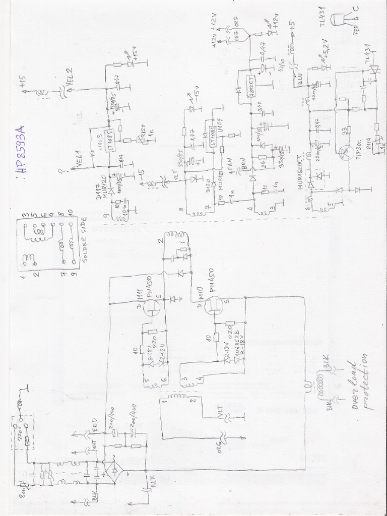 HP 8593A Power Supply | PDF