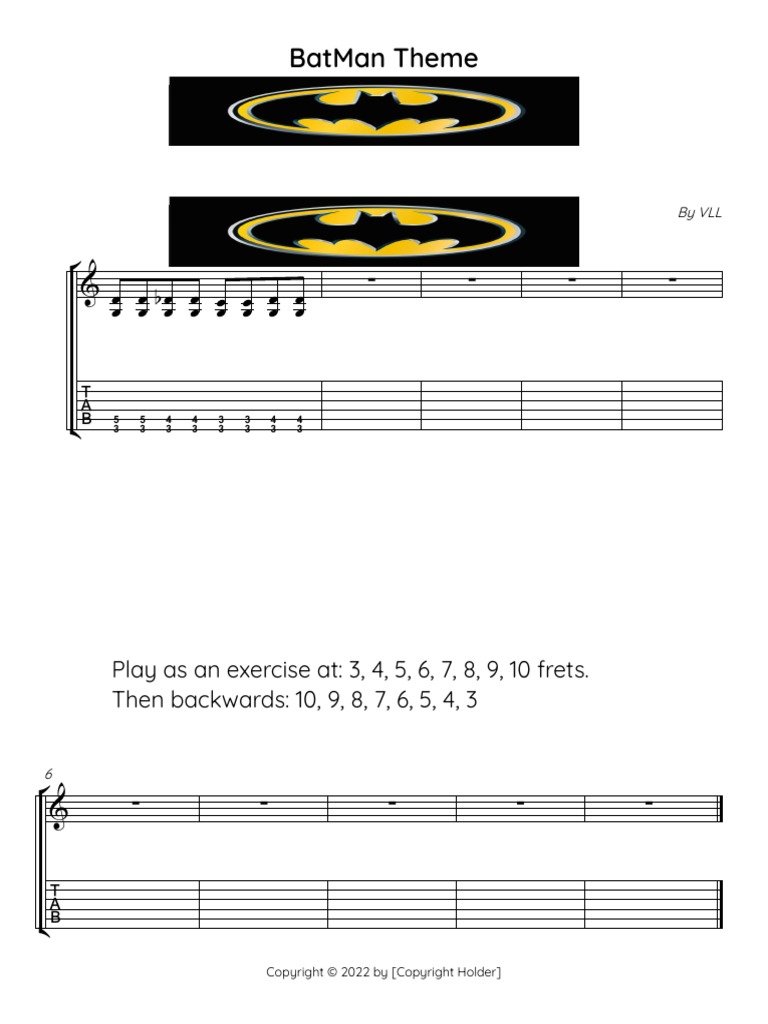 BatMan Theme | PDF